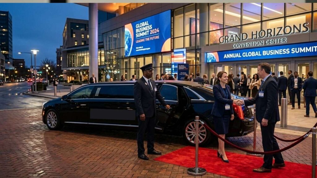 Corporate Event Limo Service for Business Events NJ
